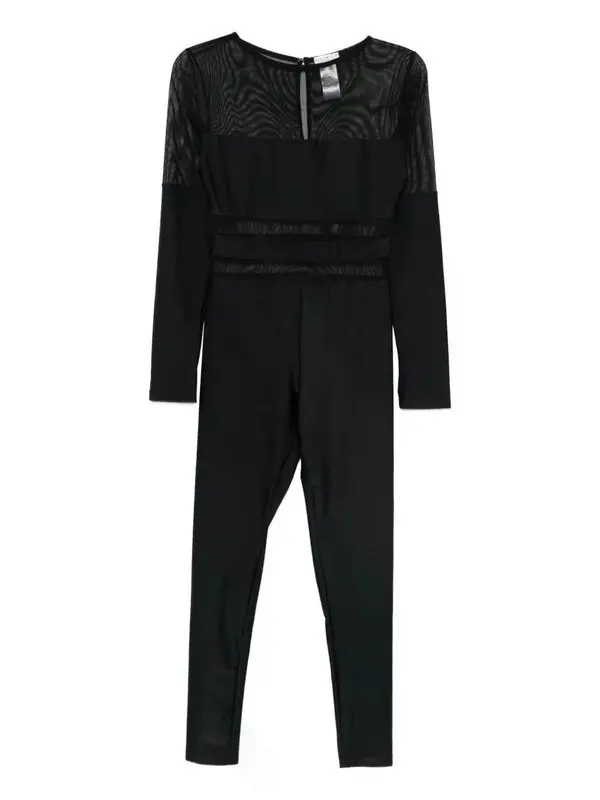 MAZZEI Mesh-panels Jumpsuit - Black