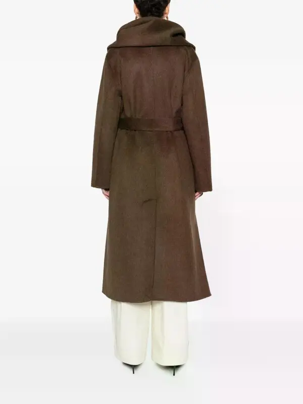 P.a.r.o.s.h Cape-detail Belted Coat