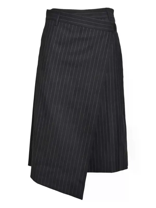 True Royal Pinstripe Pattern Shorts