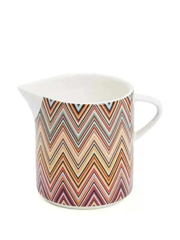 Missoni Zigzag-print Milk Pitcher