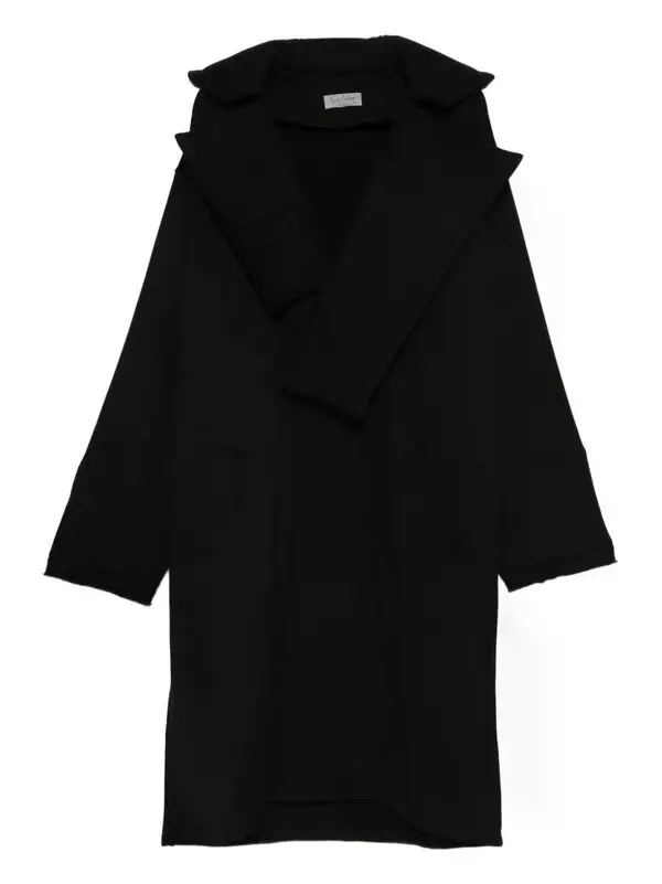 Yohji Yamamoto Wide-lapel Coat