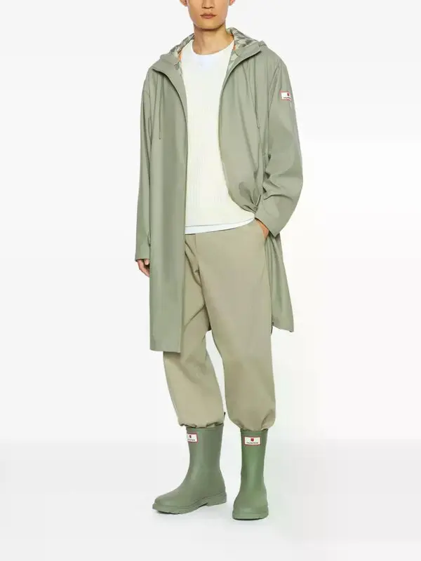 Maison Kitsuné X Hunter Hooded Rain Coat