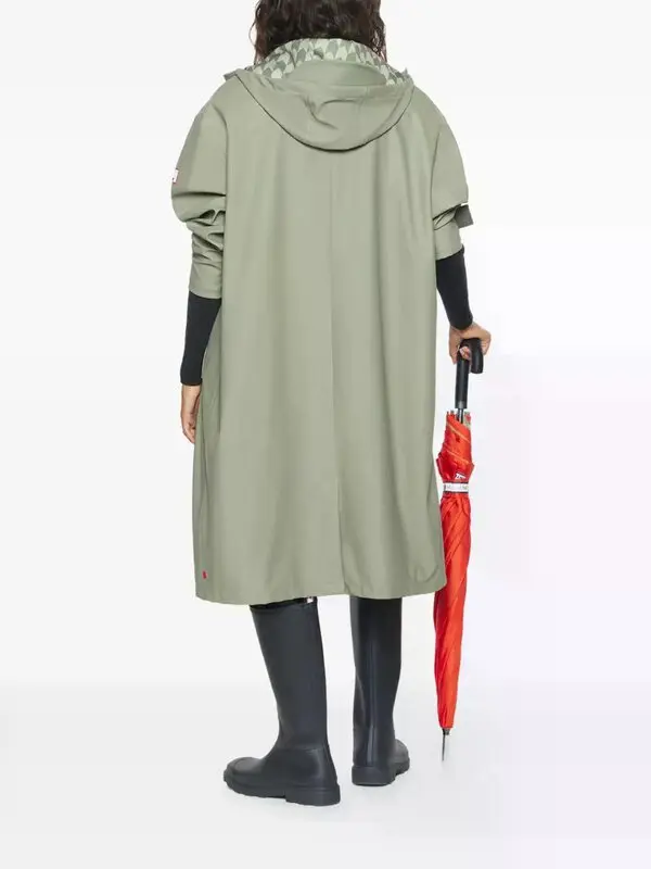 Maison Kitsuné X Hunter Hooded Rain Coat