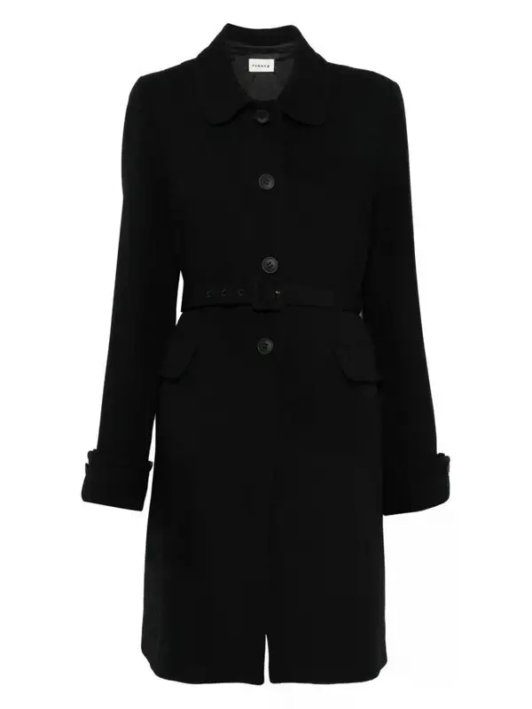 P.a.r.o.s.h Belted Button-up Coat