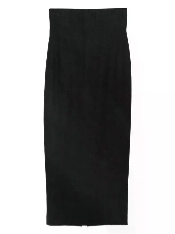 Alberta Ferretti Wool Pencil Skirt