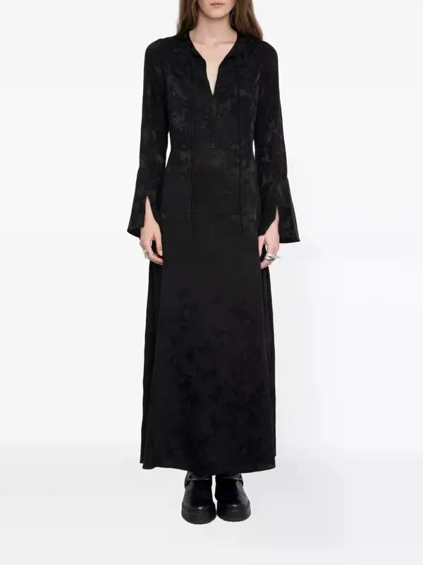 Zadig&Voltaire Rikal Silk Jacquard Dress