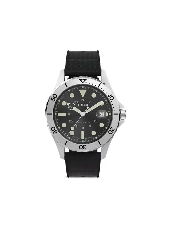 Timex 41mm Automatic Watch - Black