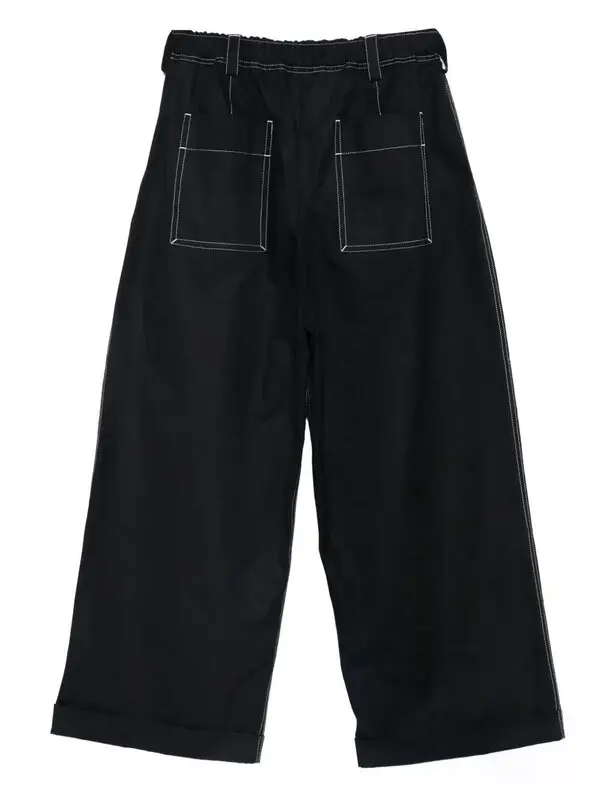 MERYLL ROGGE Contrast-stitching Trousers