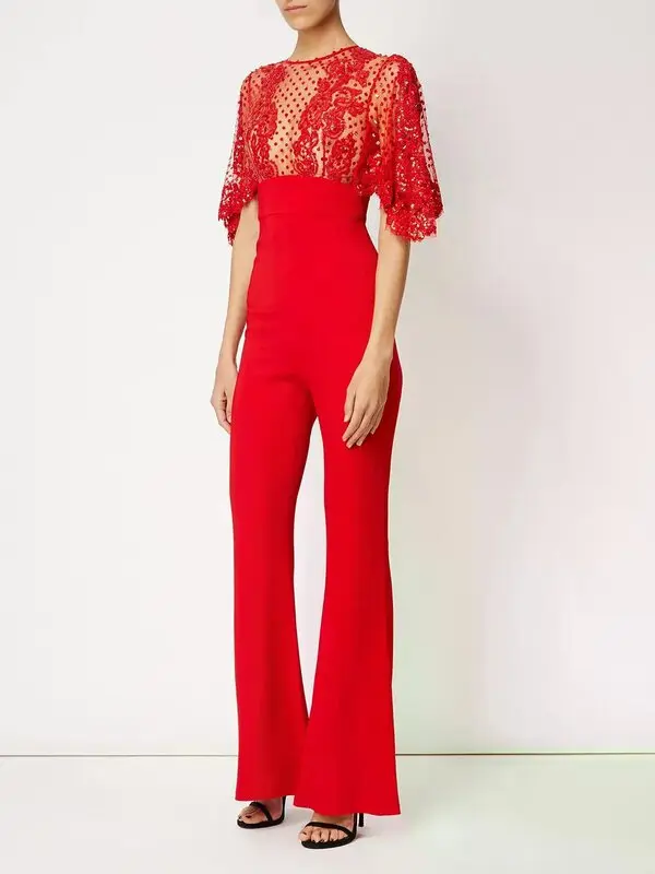Zuhair Murad Exposed Back Jumpsuit
