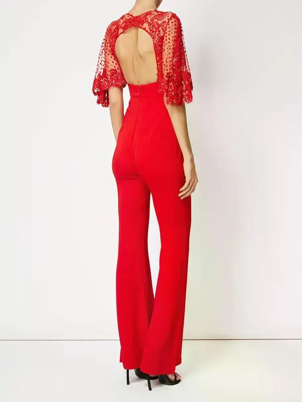 Zuhair Murad Exposed Back Jumpsuit