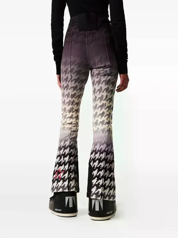 Perfect Moment Houndstooth Flared Trousers