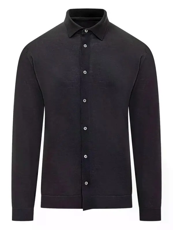 FILIPPO DE LAURENTIIS Buttoned Wool Cardigan