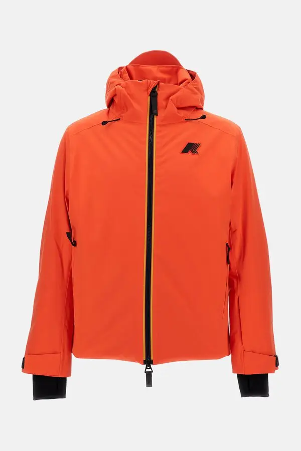 K-WAY Twill Lesarcs 2l Jacket - Orange