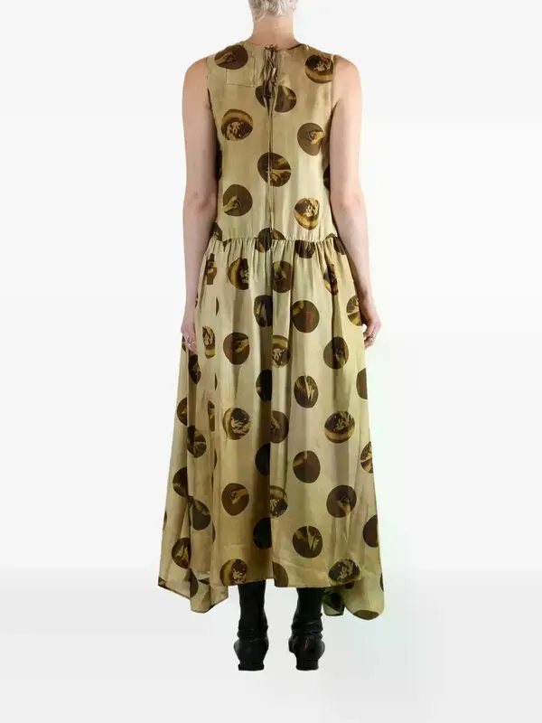 UMA WANG Avery Polka Dot Dress