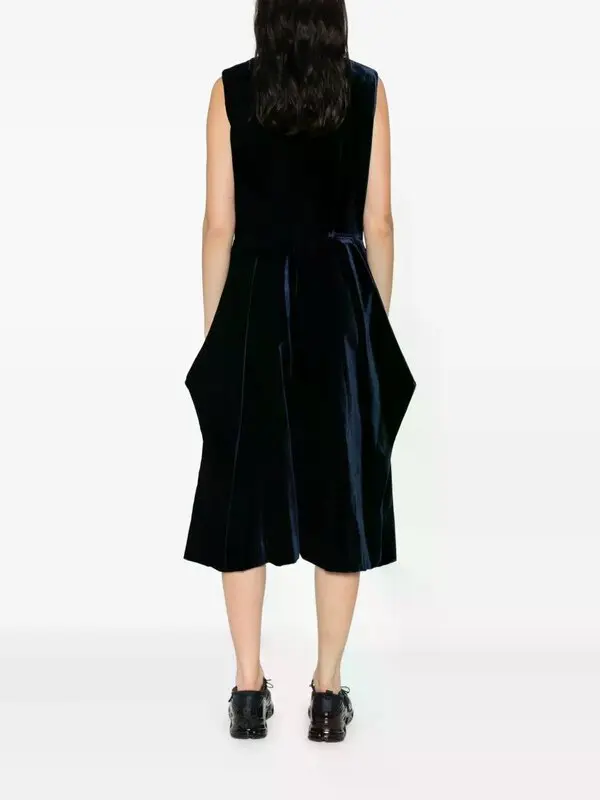Comme Des Garçons Sleeveless A-line Jumpsuit
