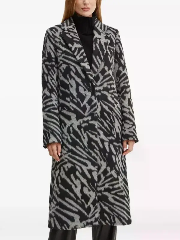 Karl Lagerfeld Patterned Coat