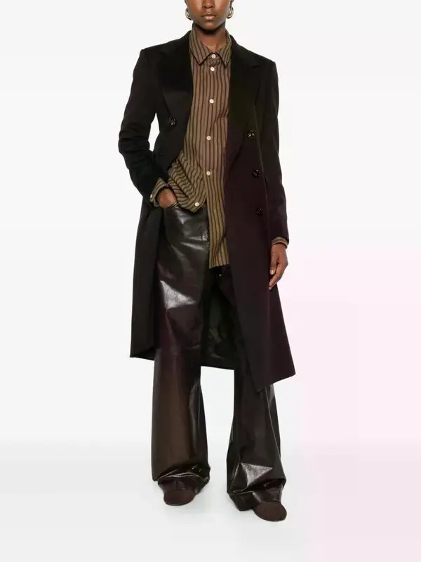 Tagliatore Double-breasted Coat - Brown
