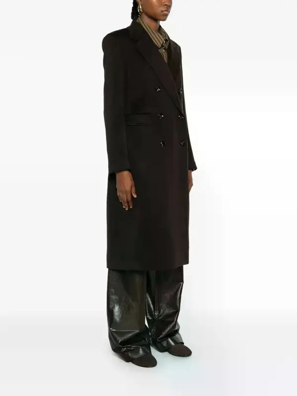 Tagliatore Double-breasted Coat - Brown