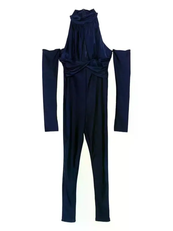MAZZEI Twist-detail Jumpsuit - Blue