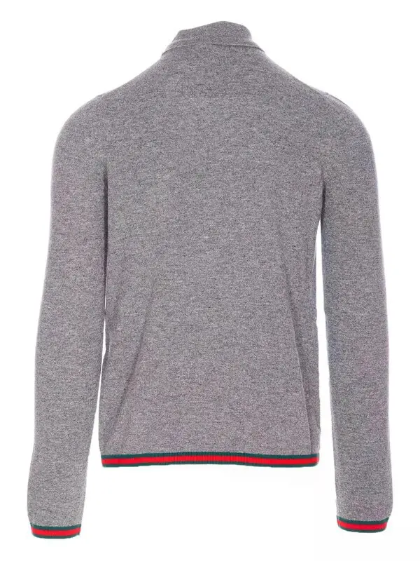 Gucci Logo-detail Turtleneck Sweater