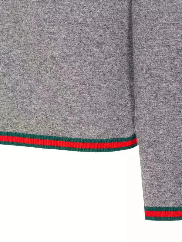 Gucci Logo-detail Turtleneck Sweater