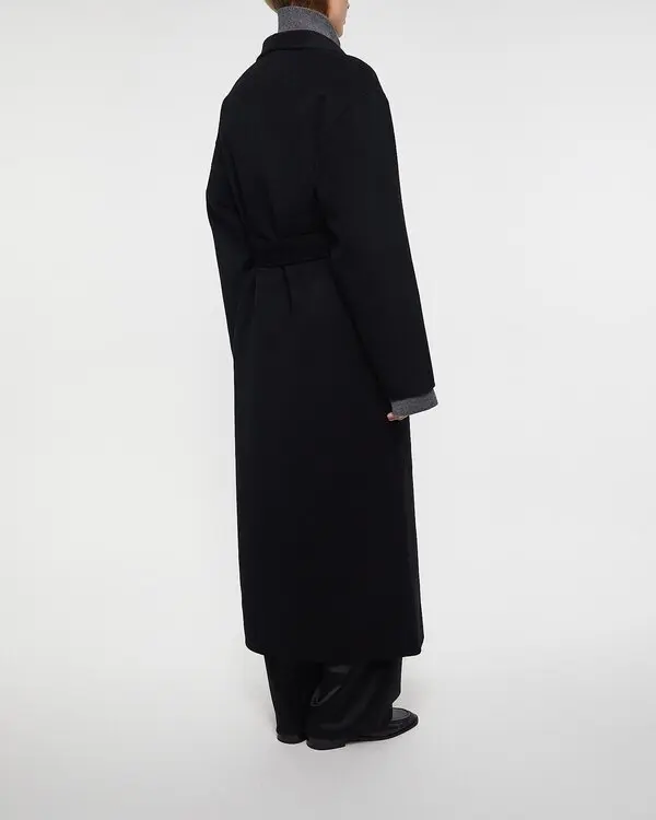 ALMADA Mara Doublé Coat - Black