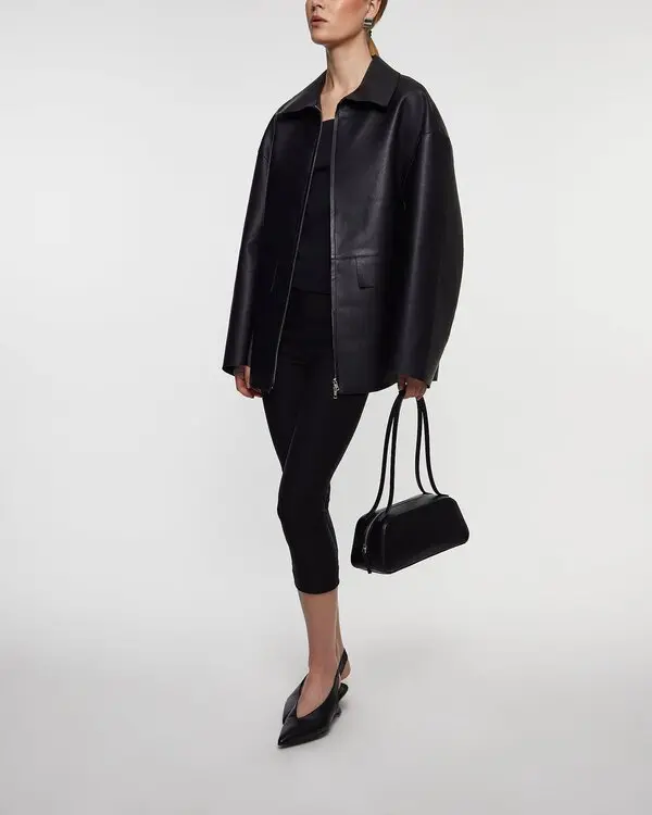 WAKAKUU Lugo Faux Leather Jacket