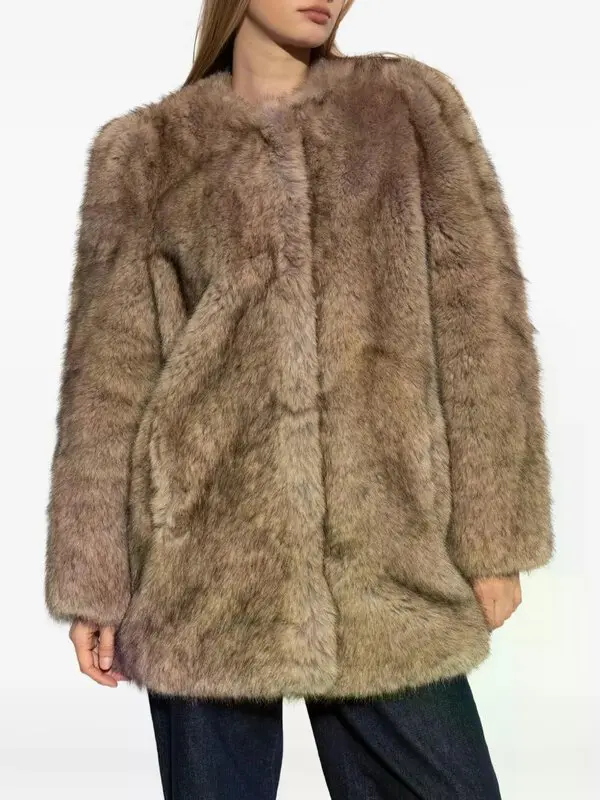 STAND STUDIO Faux Fur Jacket