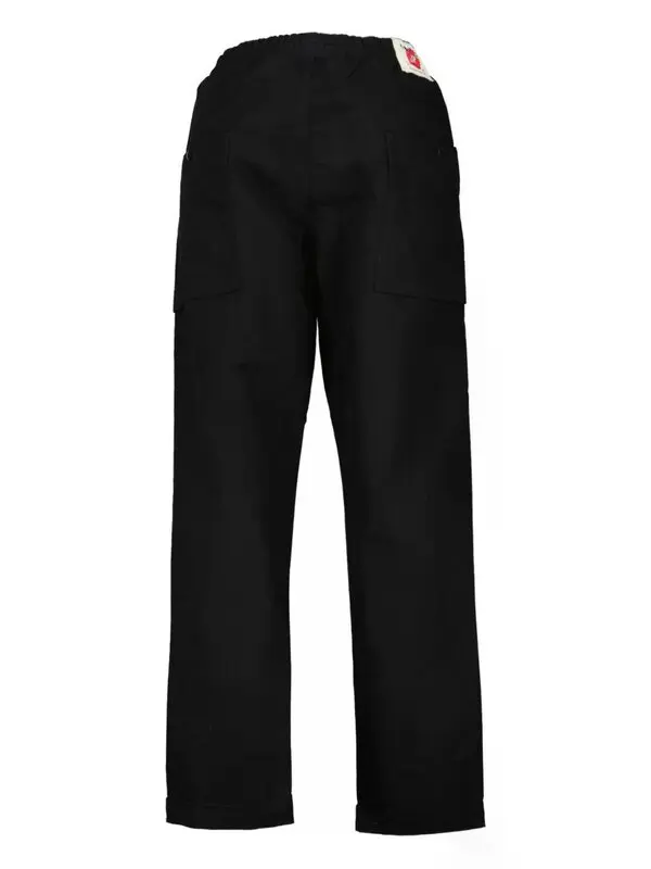 JAPAN RAGS Nikko Logo-patch Elasticated Trousers