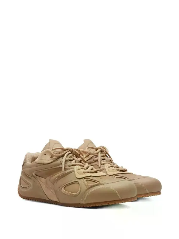Axel Arigato Slow Runner Paneled Sneakers - Neutrals