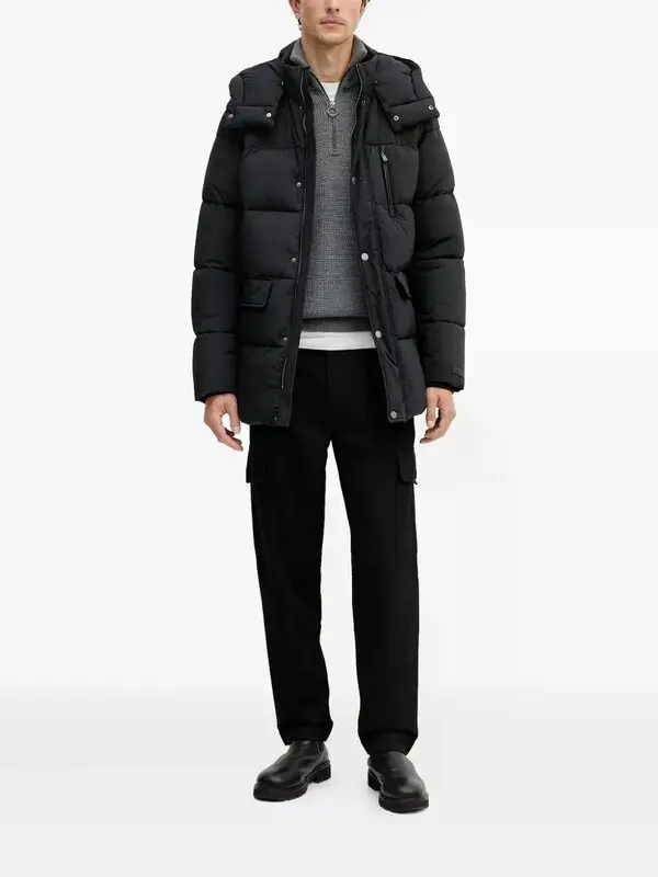 TRUSSARDI Padded Hooded Coat