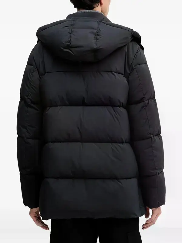 TRUSSARDI Padded Hooded Coat