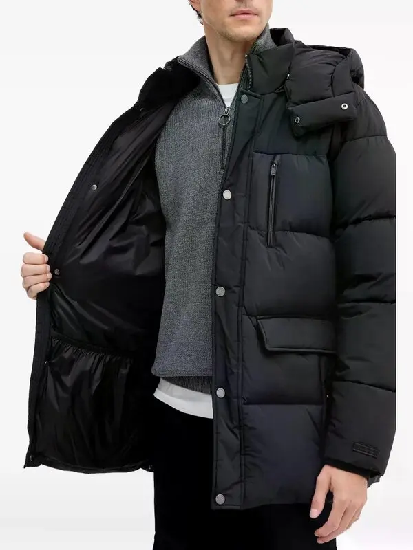 TRUSSARDI Padded Hooded Coat