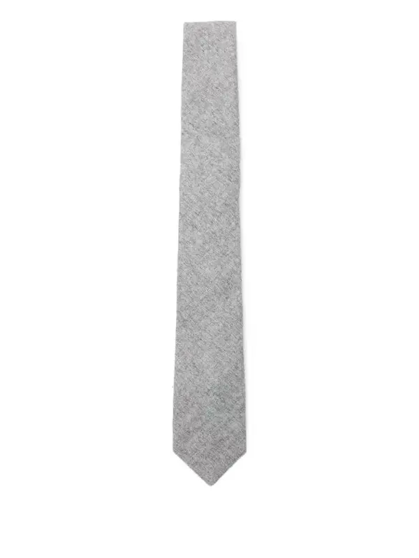 Eleventy Mélange Tie - Grey