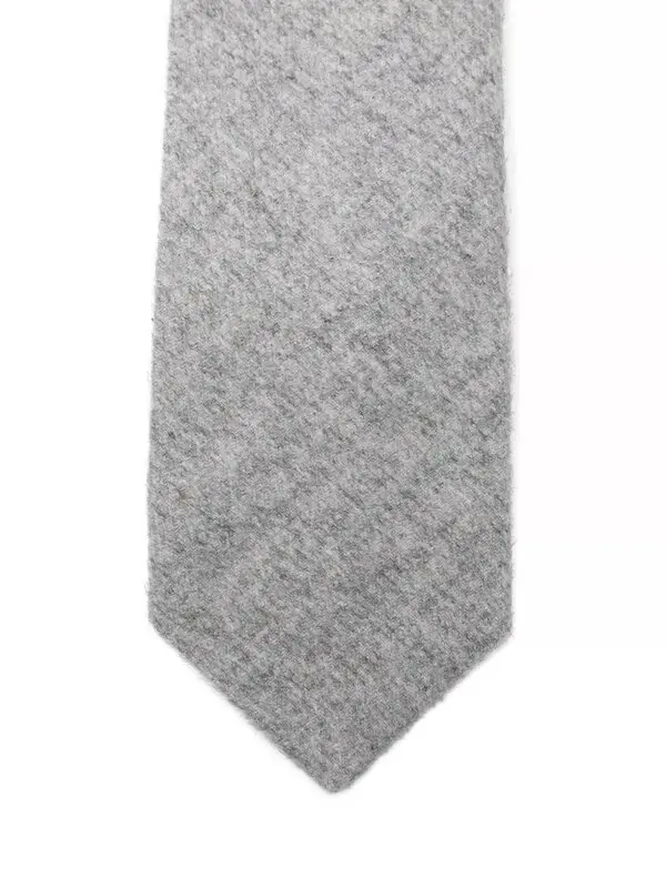 Eleventy Mélange Tie - Grey