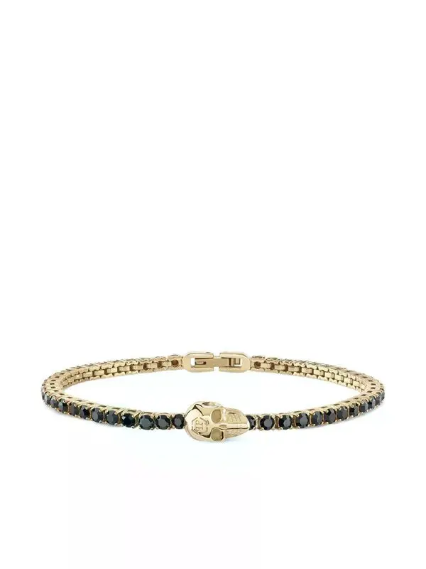 Philipp Plein Crystal-embellished Bracelet - Gold