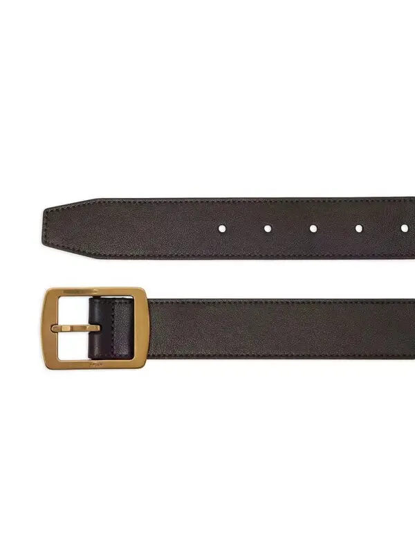 Bally Glen Buckle Leather Belt