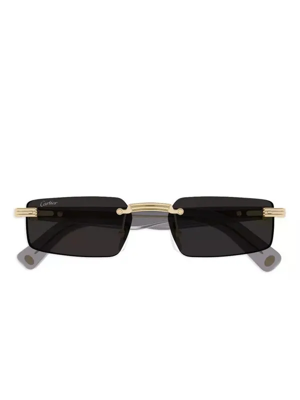 CARTIER Rimless Sunglasses - Gold