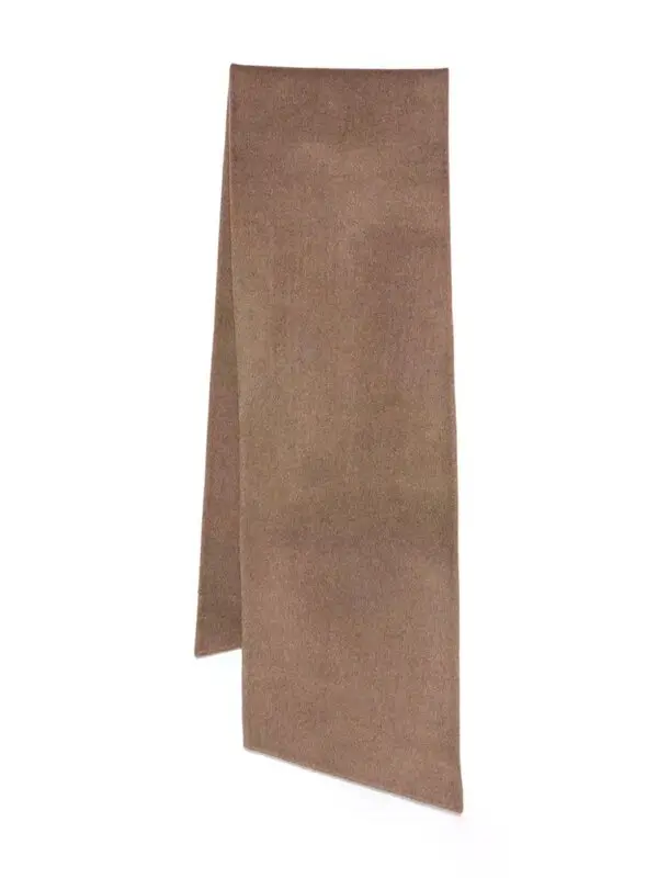 THE CURATED Panelled Scarf - Brown