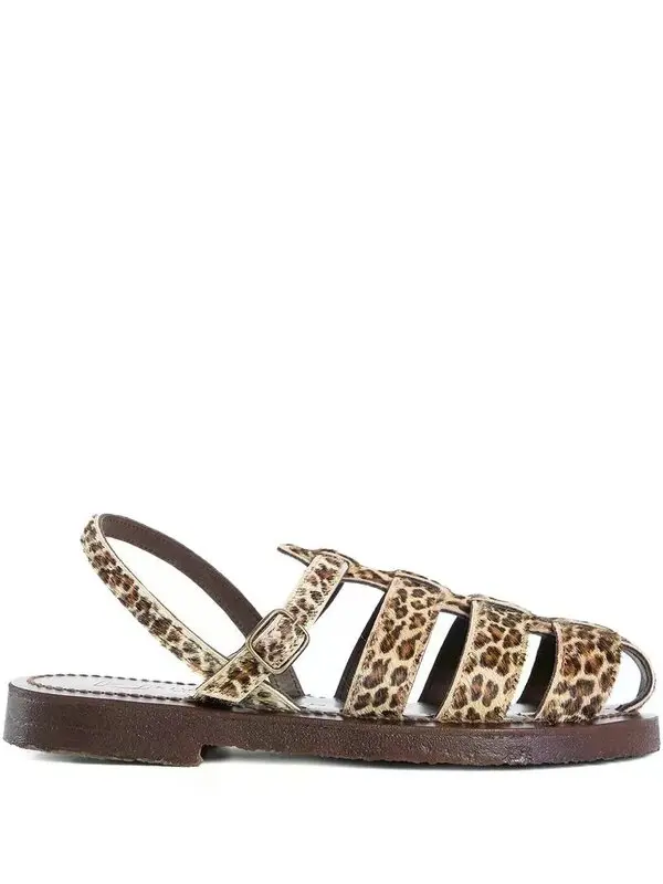 K.JACQUES Lemonia Strappy Sandals - Brown