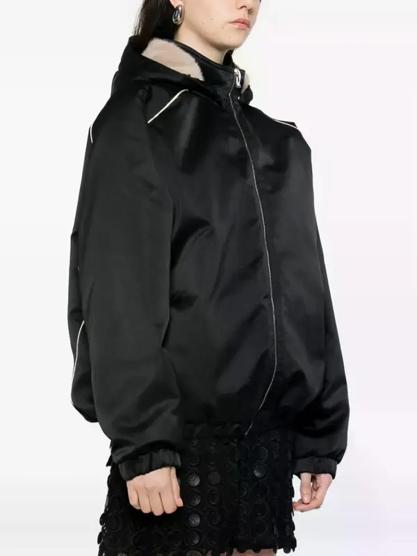 N°21 Hooded Piped Jacket