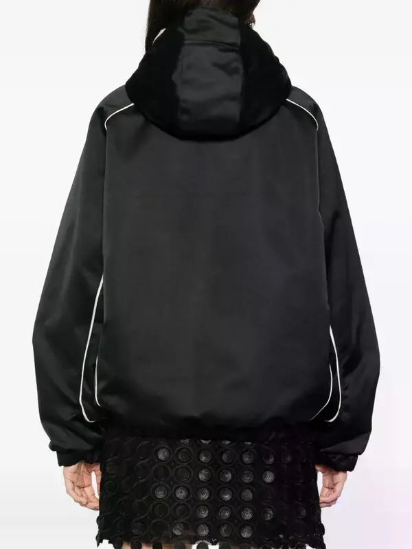 N°21 Hooded Piped Jacket