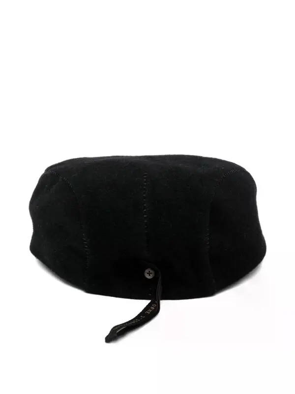 FORME D'EXPRESSION Stitched Flat Peak Cap