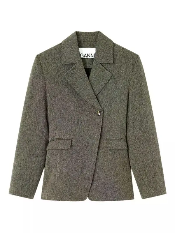 GANNI Notched-lapels Blazer