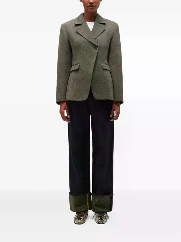 GANNI Notched-lapels Blazer