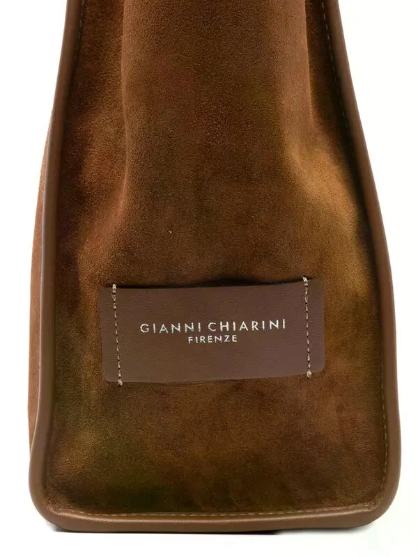 GIANNI CHIARINI Suede Tote Bag