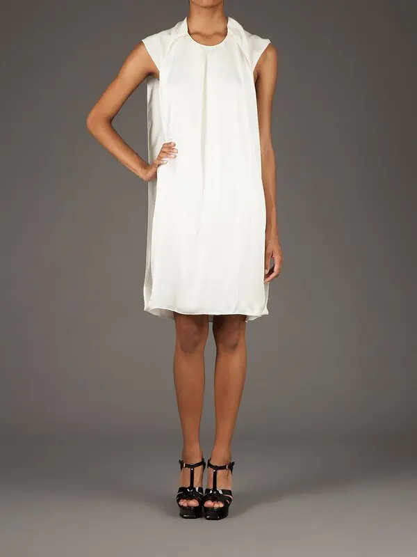 Maison Rabih Kayrouz Pleated Sleeveless Dress