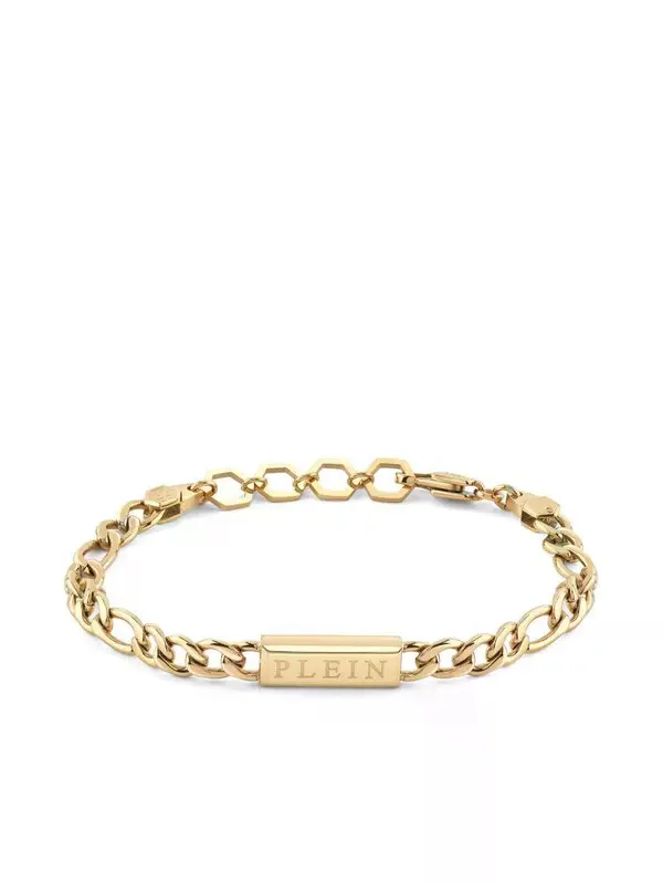Philipp Plein Paperclip Chain Bracelet - Gold
