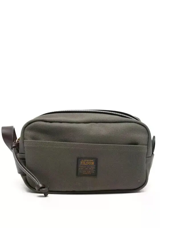 Filson Zip Top Wash Bag - Green