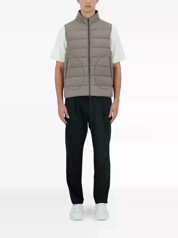 Herno Quilted Zip-front Gilet